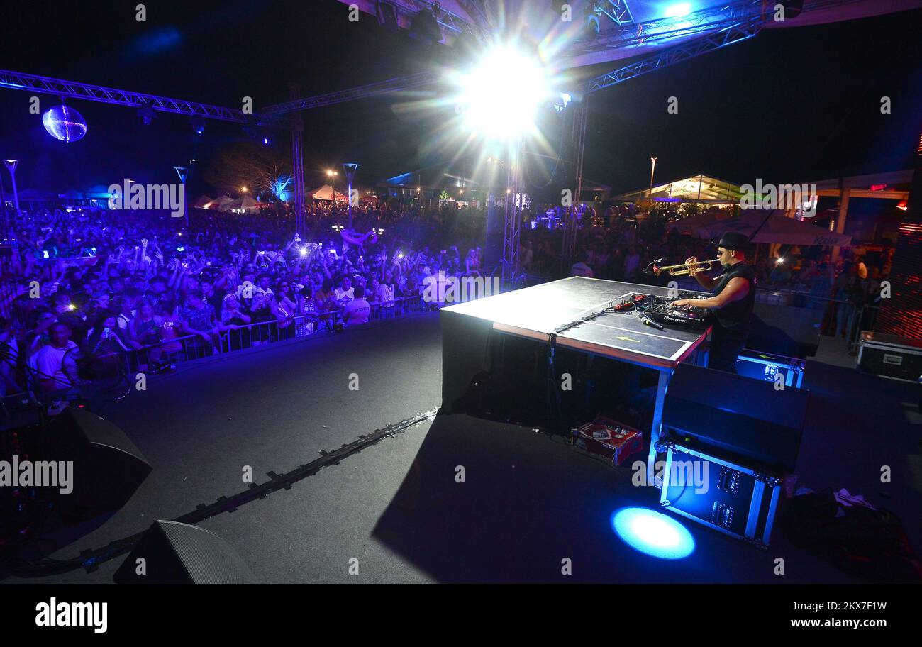 19.07.2018. , Umag - Australin DJ Timmy Trumpet held a concert on ...