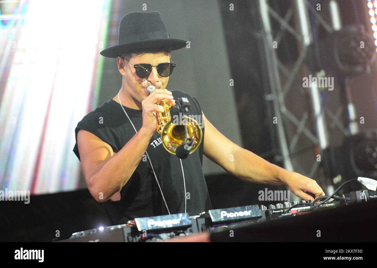 19.07.2018. , Umag - Australin DJ Timmy Trumpet held a concert on ...