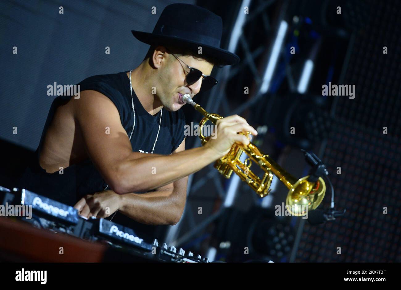 19.07.2018. , Umag - Australin DJ Timmy Trumpet held a concert on ...