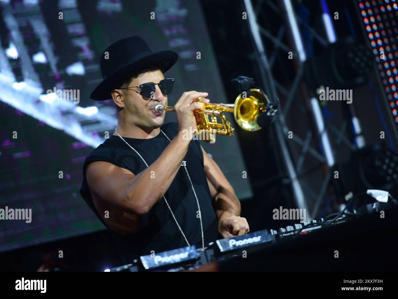 19.07.2018. , Umag - Australin DJ Timmy Trumpet held a concert on ...
