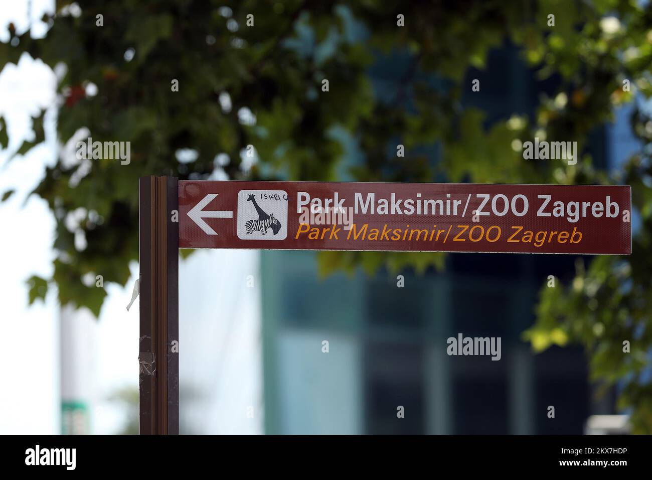 22.07.2018., Zagreb, Croatia - Maksimir Park is the oldest public park ...