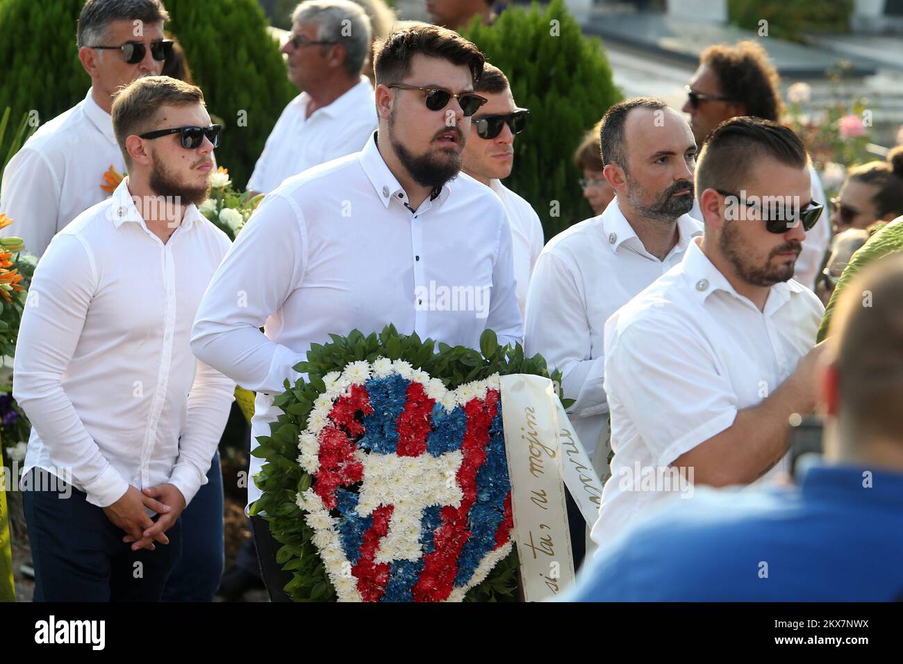 01.08.2018., Vela Luka, Croatia - Family, friends, associates and fans ...