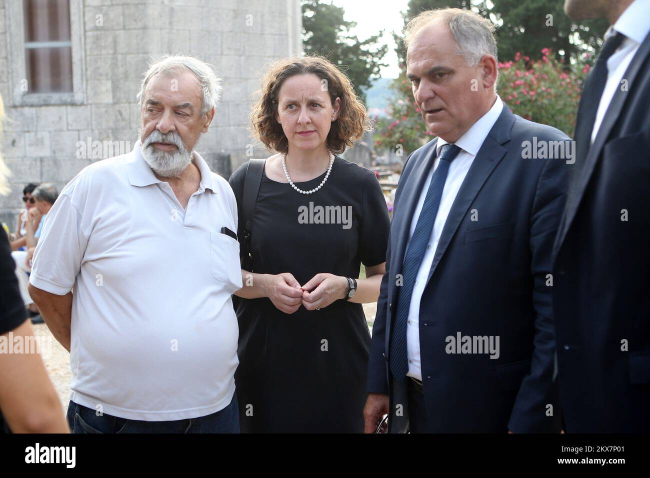 01.08.2018., Vela Luka, Croatia - Family, friends, associates and fans ...