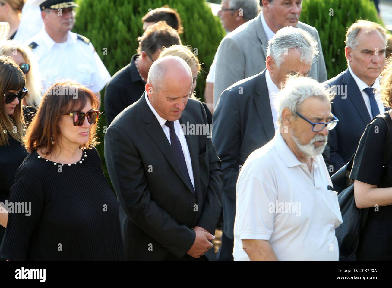 01.08.2018., Vela Luka, Croatia - Family, friends, associates and fans ...