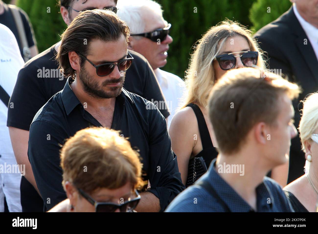 01.08.2018., Vela Luka, Croatia - Family, friends, associates and fans ...