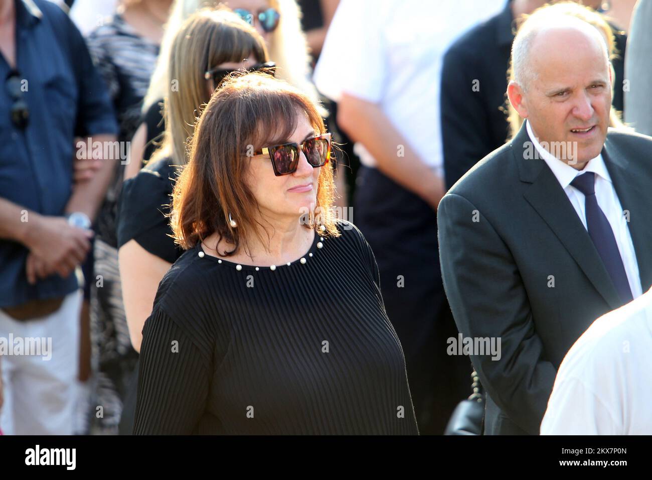 01.08.2018., Vela Luka, Croatia - Family, friends, associates and fans ...