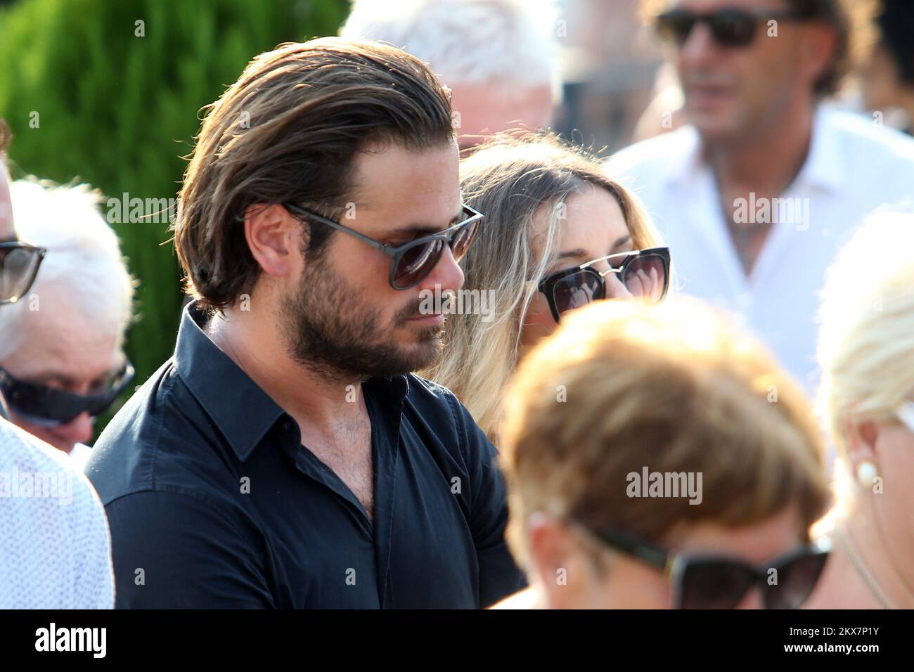 01.08.2018., Vela Luka, Croatia - Family, friends, associates and fans ...