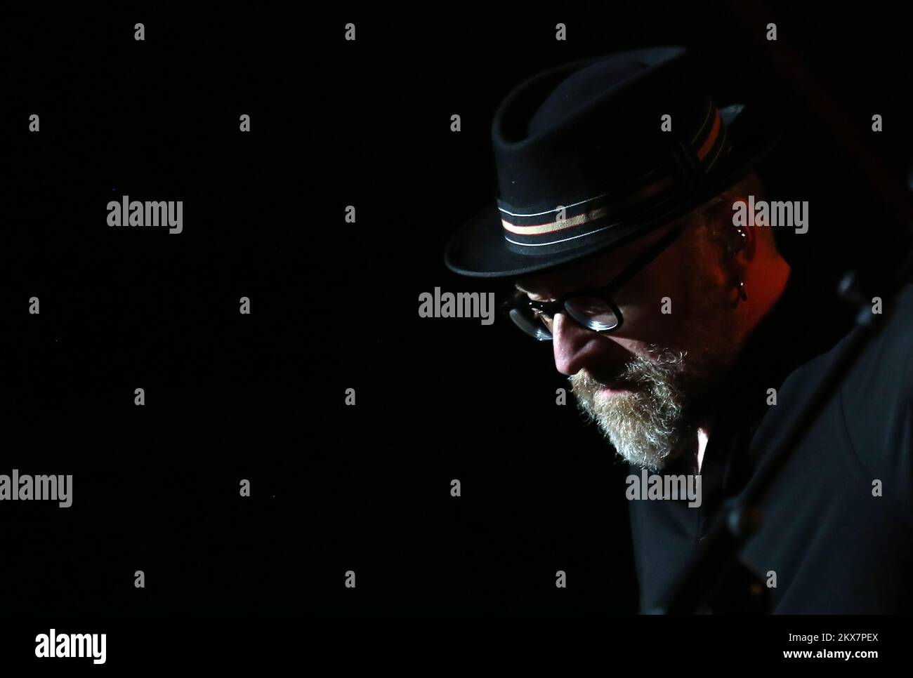 02.08.2018., Sibenik, Croatia - Italian jazz and soul singer Mario ...