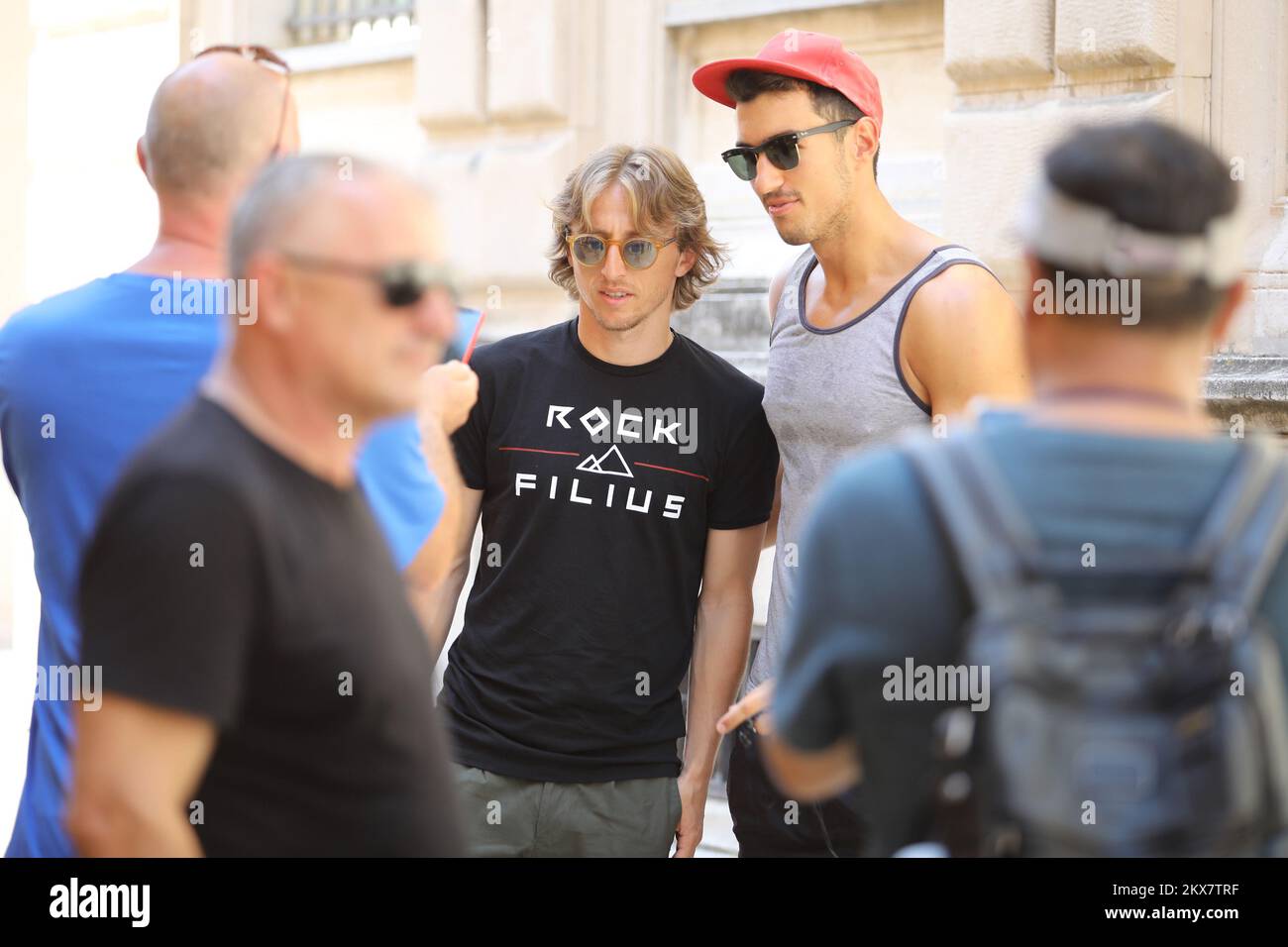 05.08.2018., Zadar , Croatia - Croatian football player Luka Modric ...