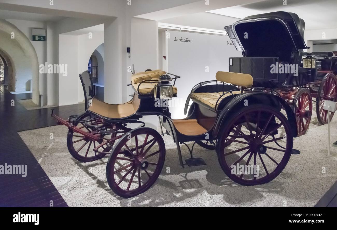 museo della carrozza di macerata Stock Photo - Alamy