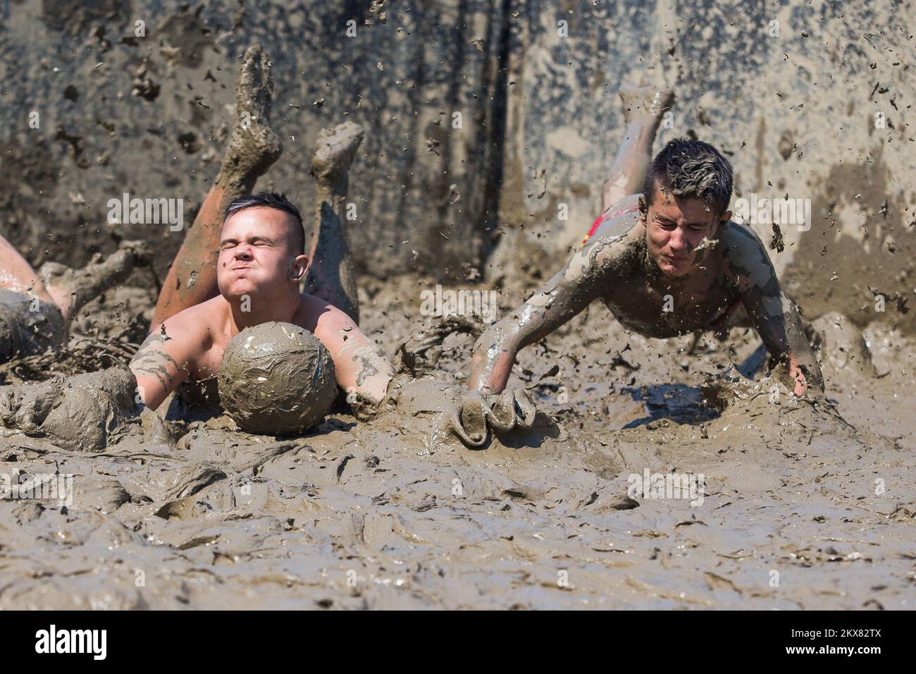19.08.2018., Gradiste, Croatia - 14th Blatomet - a small football ...
