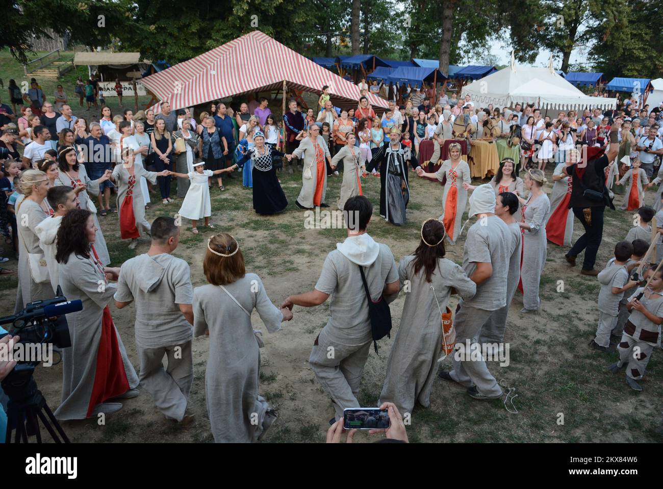 23.08.2018., Koprivnica, Croatia - Opening ceremony of the Renaissance ...