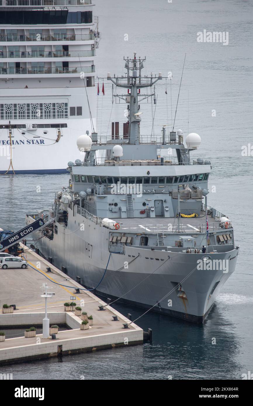 27.08.2018., Croatia, Dubrovnik - HMS Echo, an exploratory ship of the ...