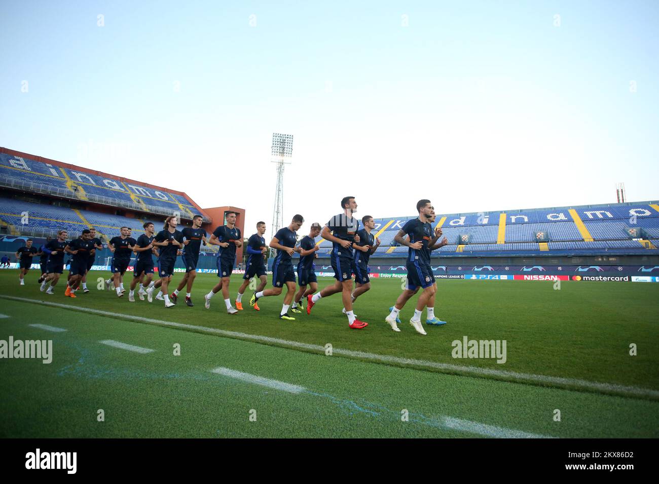 27.08.2018., Zagreb - GNK Dinamo training before UEFA Champions League ...
