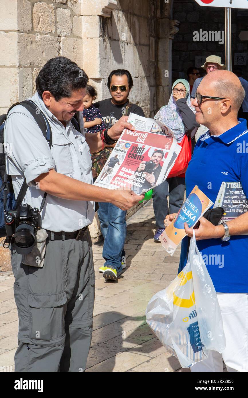 01.09.2018. Dubrovnik - Yuri Cortez, photographer of Angence France ...