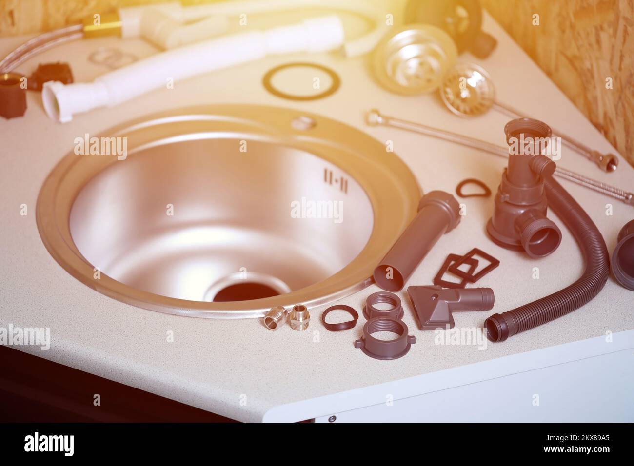 Installing and fixing connections hi-res stock photography and images ...