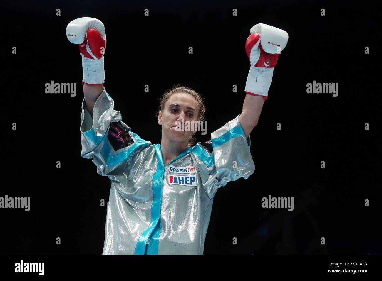 08.09.2018., Zagreb, Croatia - Fight night Zagreb,.Ivana Habazin (CRO ...