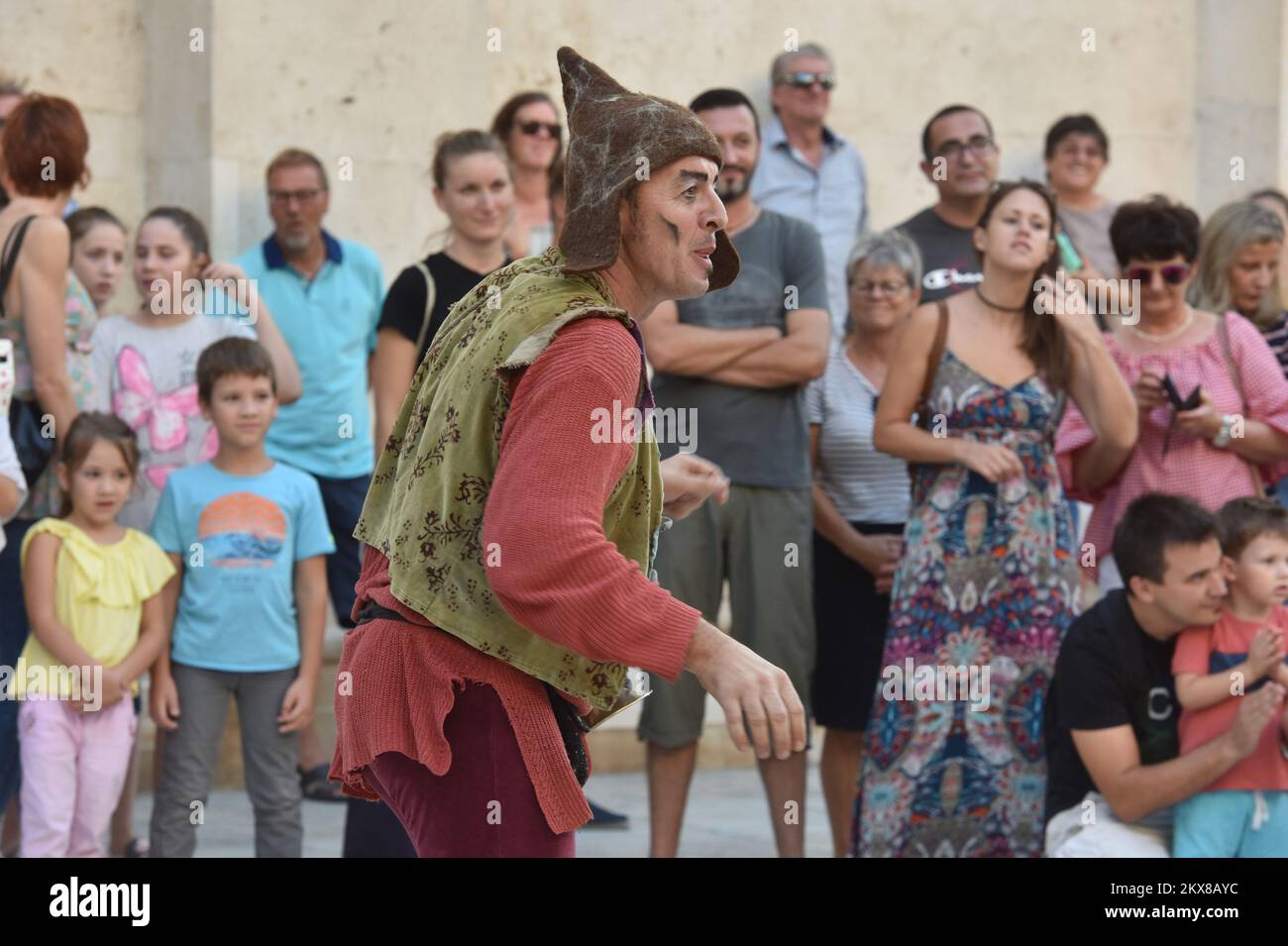 08.09.2018., Sibenik, Croatia -International Medieval Fair.Travel back ...