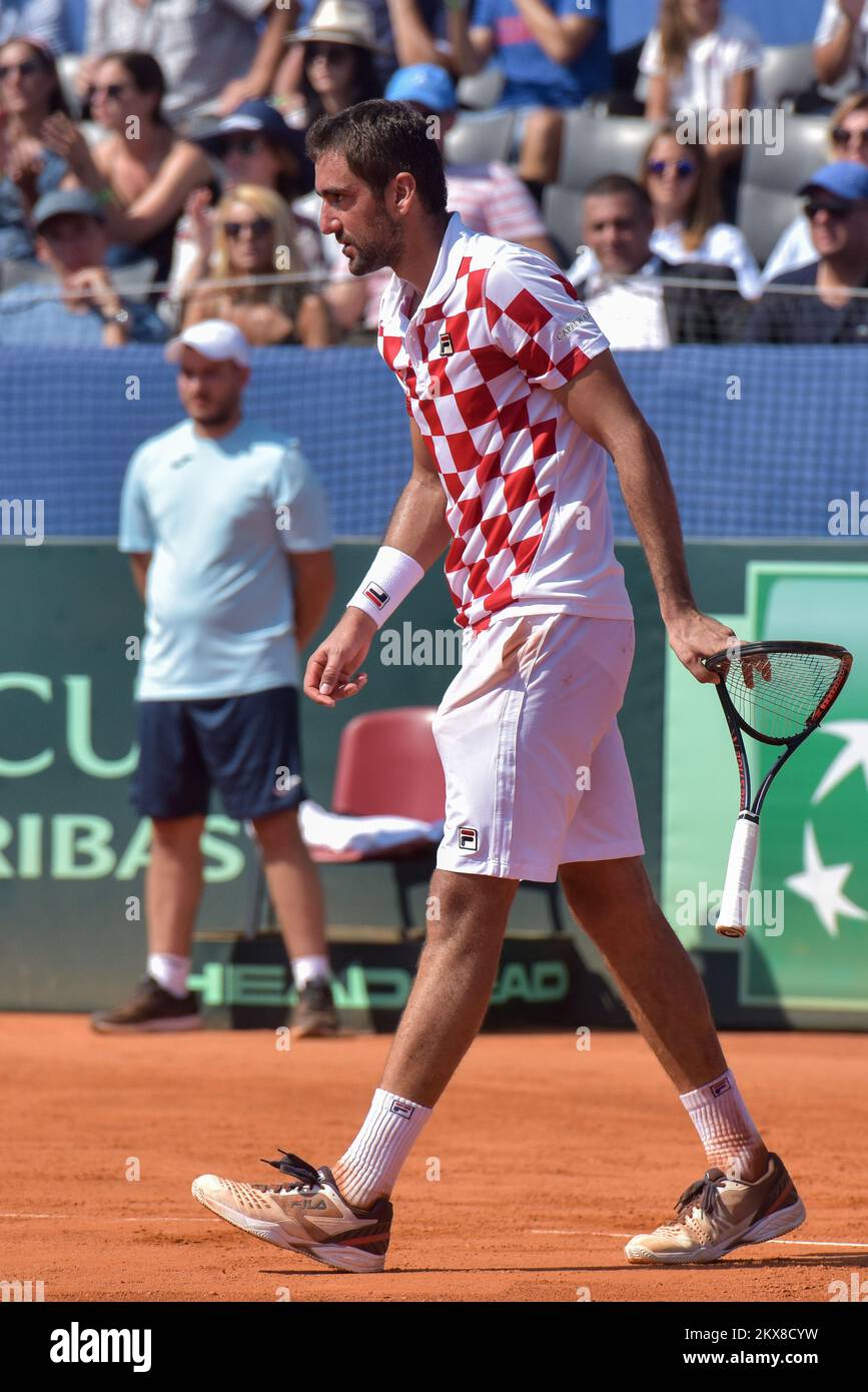 16.09.2018., Zadar, Croatia - Davis Cup semi-final, Croatia vs United ...