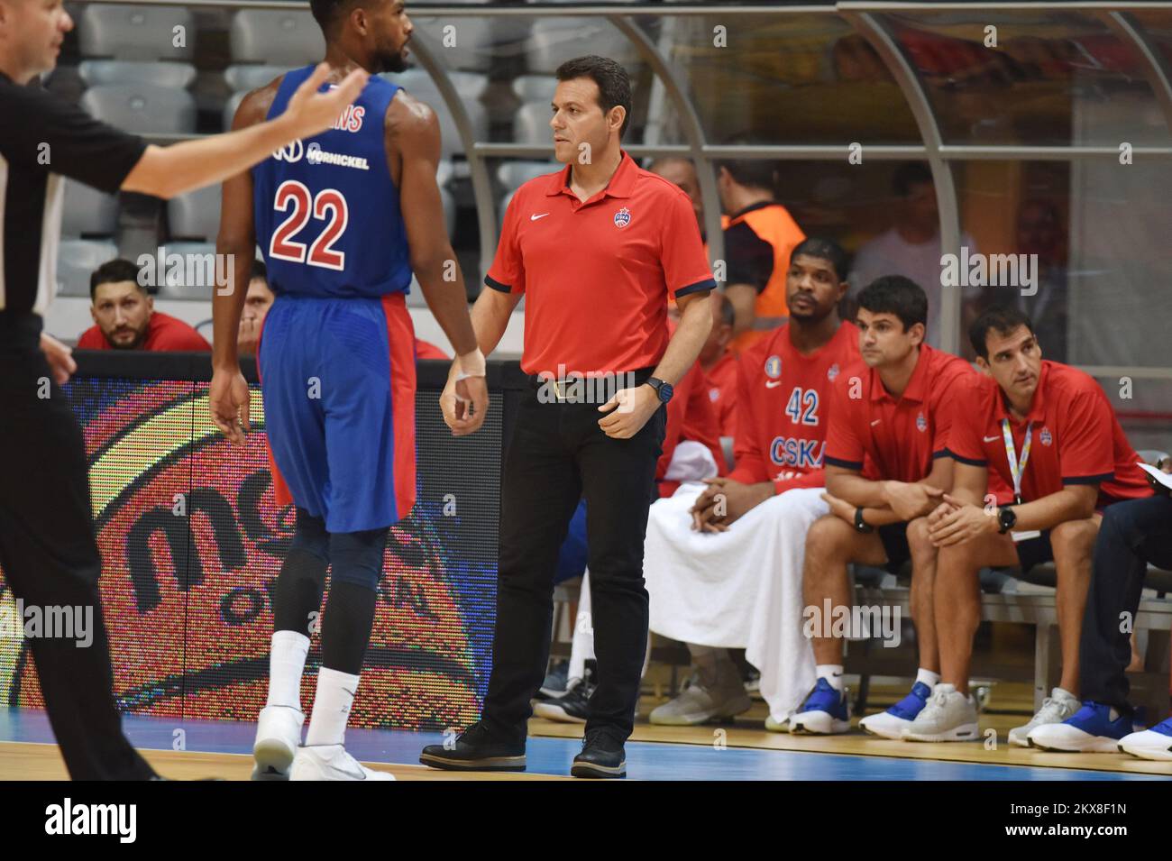 20.09.2018., Zadar, Croatia - Zadar Basketball Torunament, Liaoning ...
