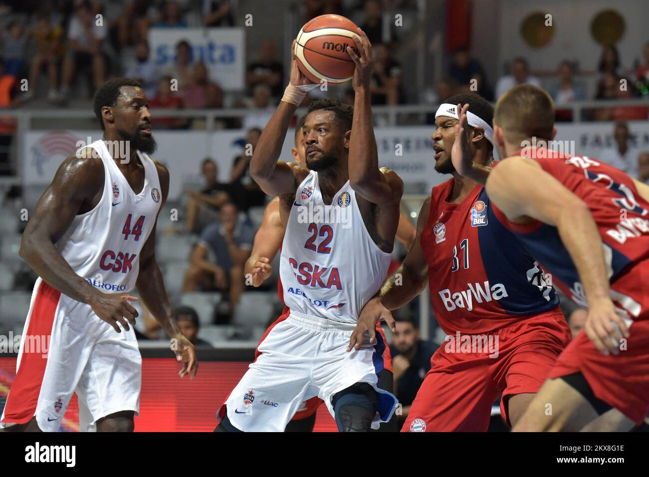 21.09.2018., Zadar, Croatia - Zadar Basketball Tournament, CSKA Moscow ...