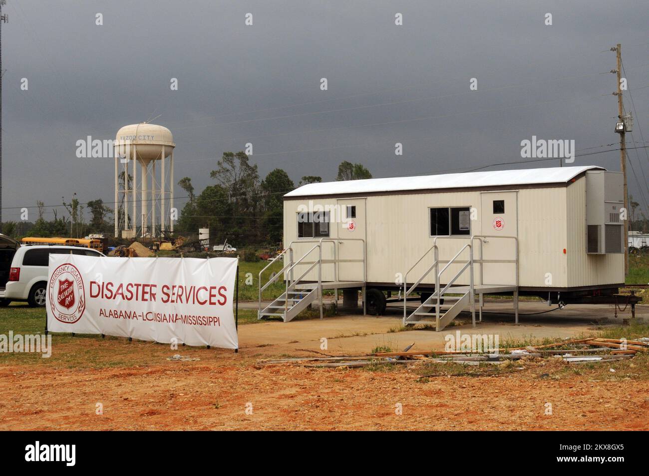 Salvation Army at Yazoo City, MS. Mississippi Severe Storms, Tornadoes ...