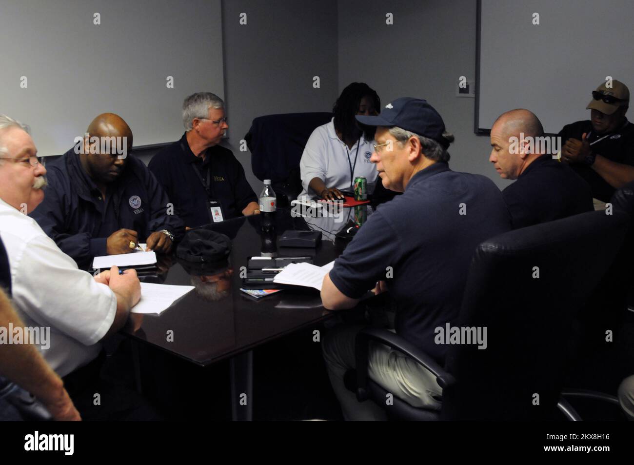 FEMA FCO Meeting at MEMA Emergency Operations Center Yazoo City ...