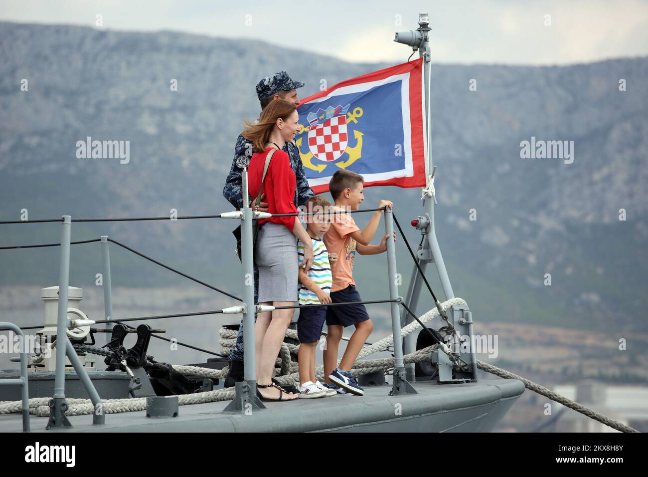 24.09.2018.Split - Vukovar rocket launcher returned to the barracks ...