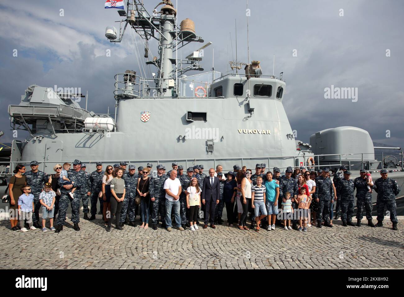 24.09.2018.Split - Vukovar rocket launcher returned to the barracks ...