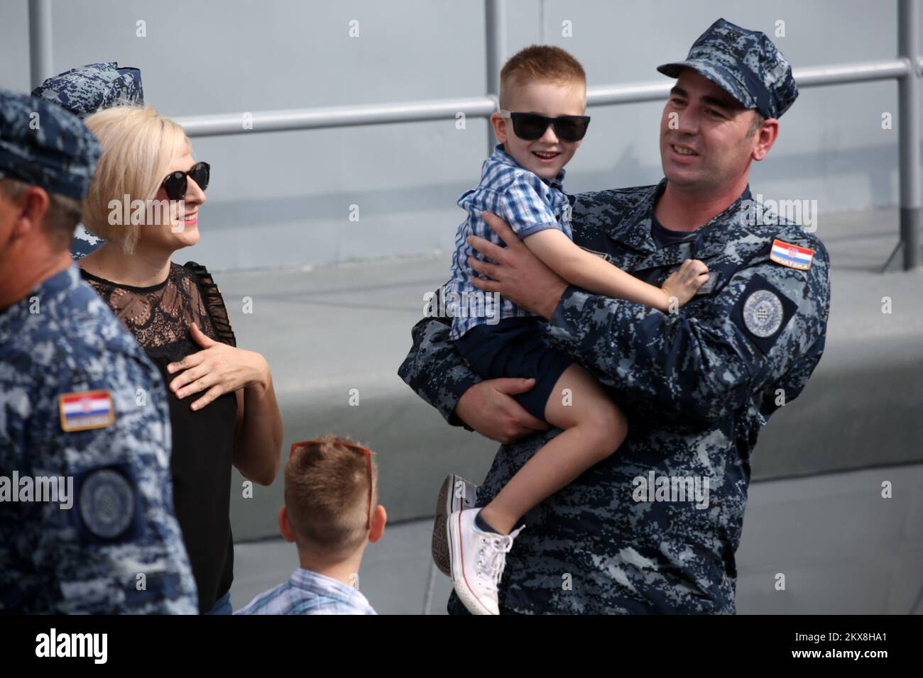 24.09.2018.Split - Vukovar rocket launcher returned to the barracks ...