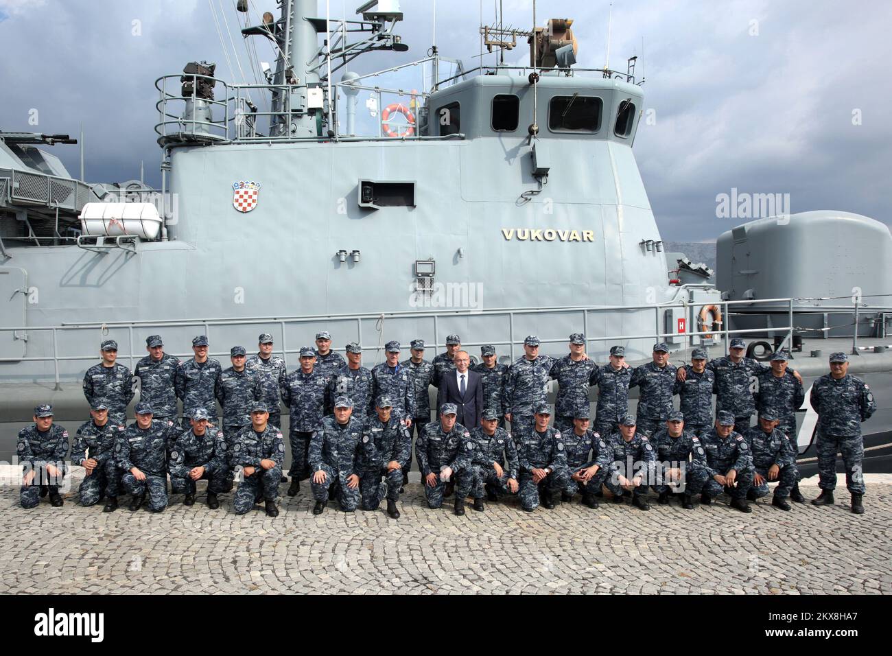 24.09.2018.Split - Vukovar rocket launcher returned to the barracks ...
