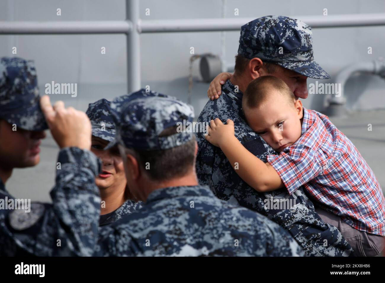 24.09.2018.Split - Vukovar rocket launcher returned to the barracks ...