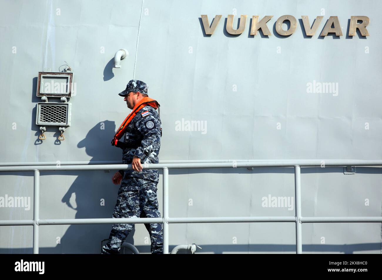 24.09.2018.Split - Vukovar rocket launcher returned to the barracks ...