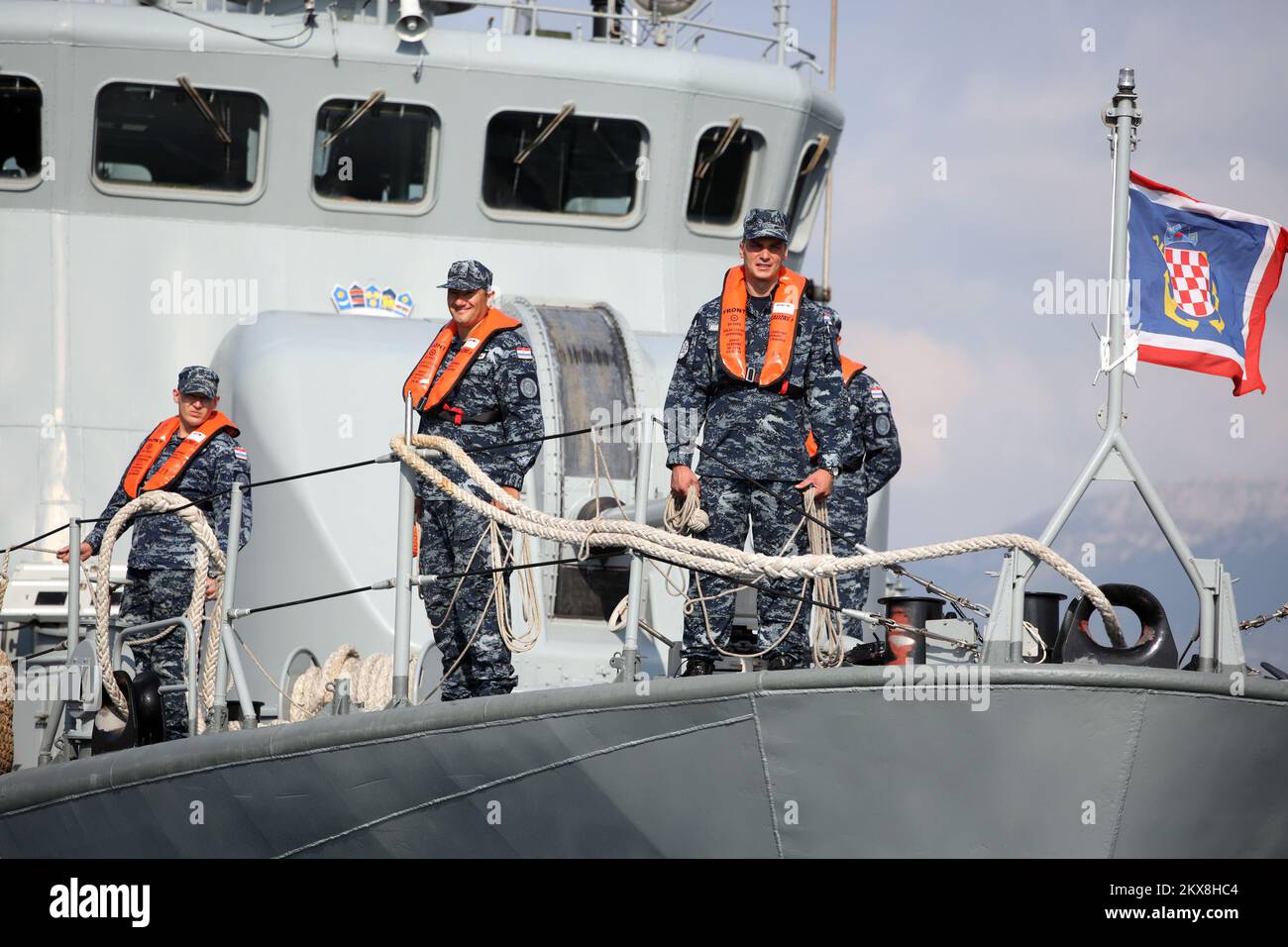 24.09.2018.Split - Vukovar rocket launcher returned to the barracks ...