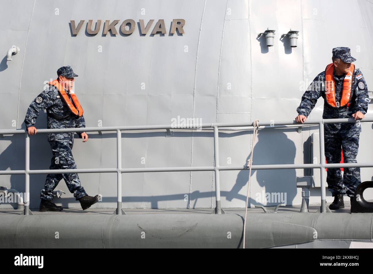 24.09.2018.Split - Vukovar rocket launcher returned to the barracks ...