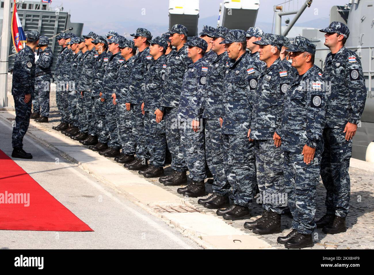 24.09.2018.Split - Vukovar rocket launcher returned to the barracks ...