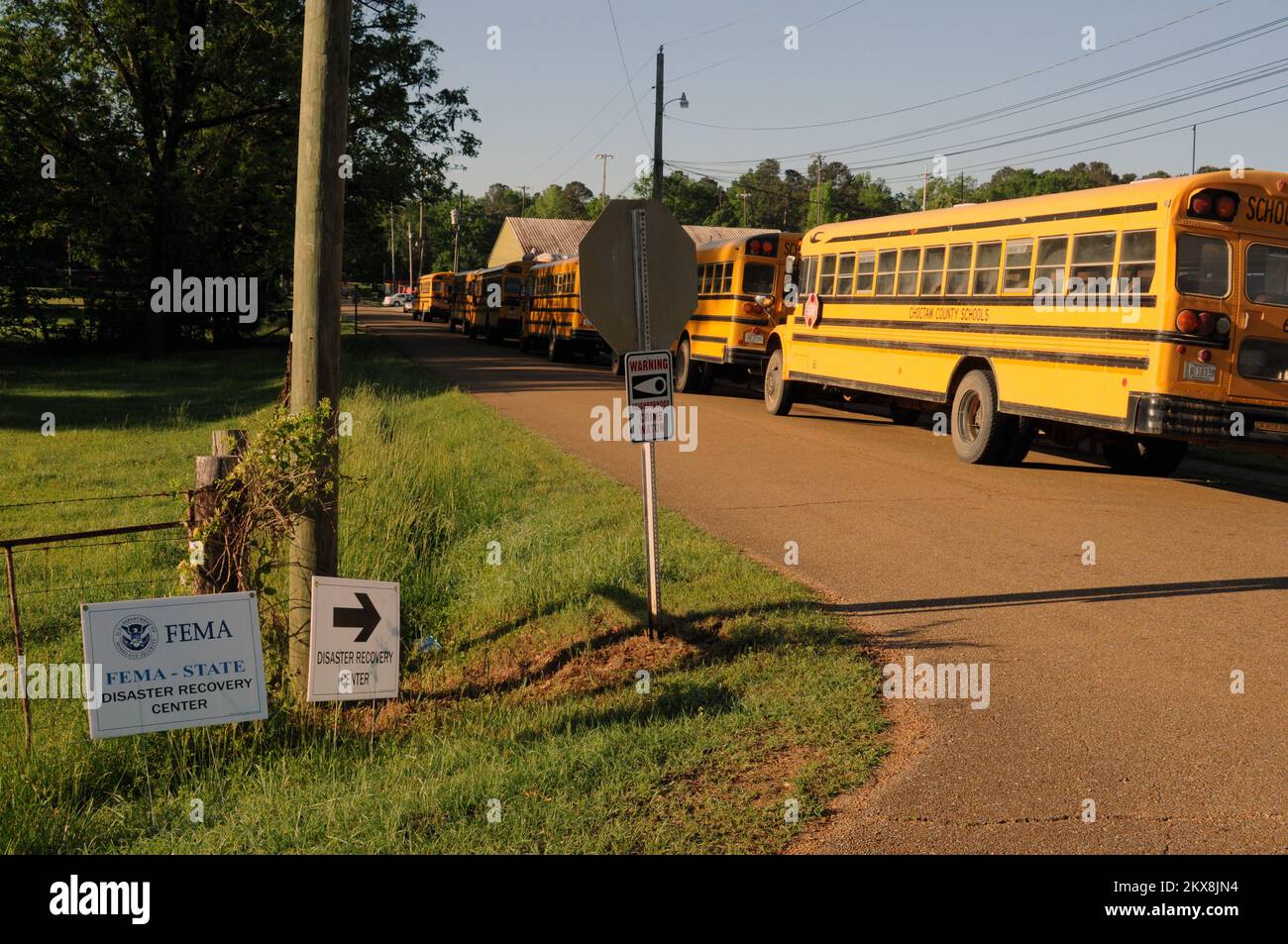 Signs to Disaster Recovery Center in Choctaw County, MS. Mississippi ...