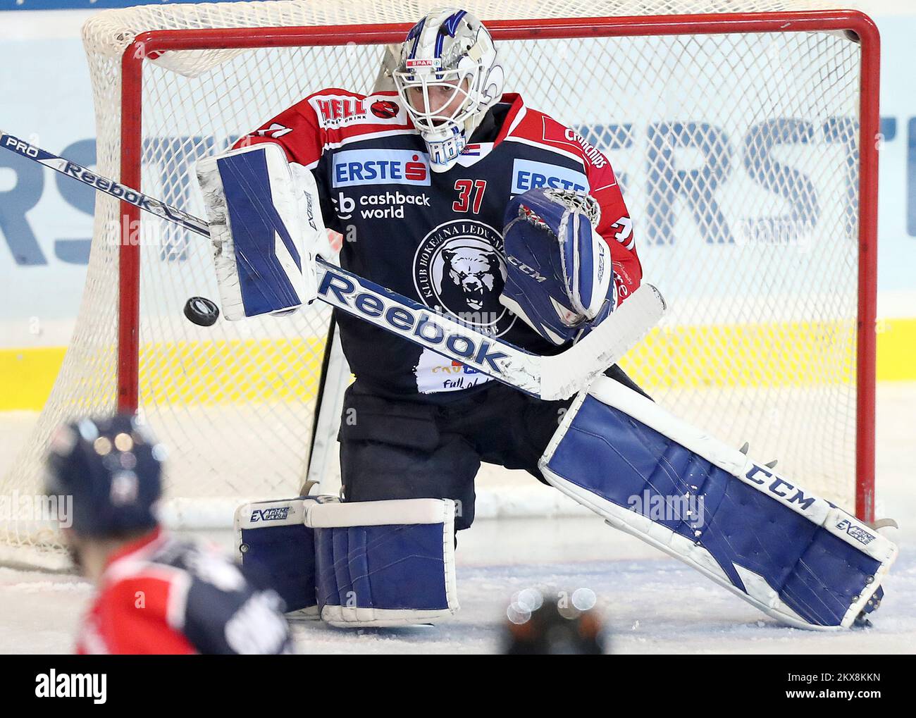 30.09.2018., Sisak, Croatia - EBEL league, 06. round, KHL Medvescak vs ...