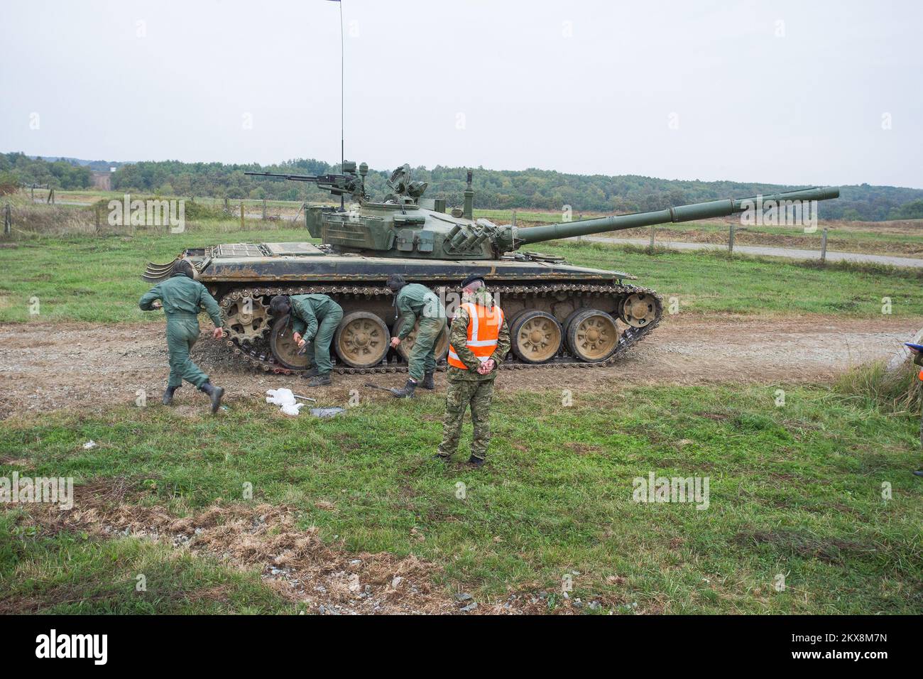 02.10.2018., Gasinci, Croatia - Due to the Day of National Forces in ...