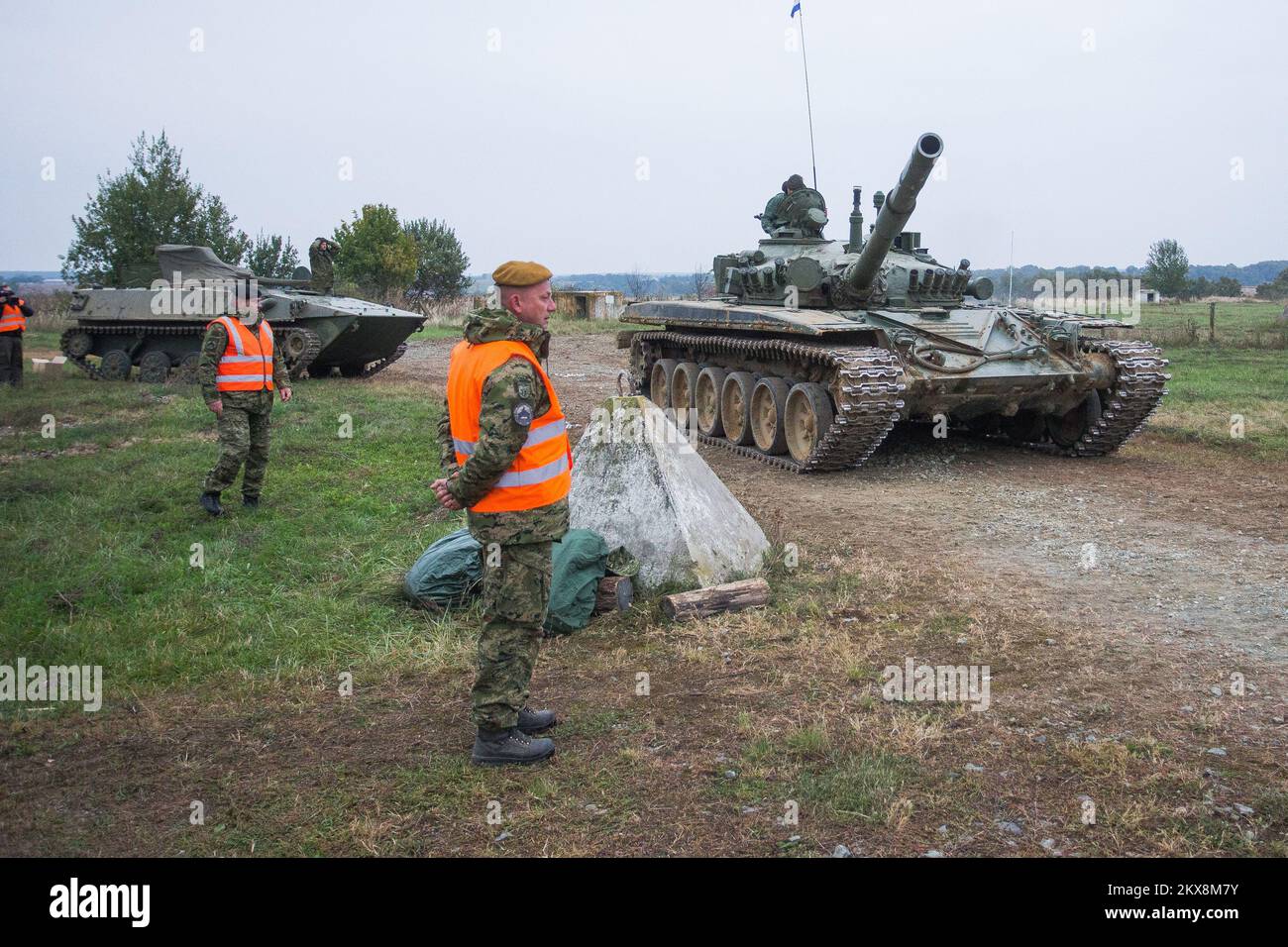 02.10.2018., Gasinci, Croatia - Due to the Day of National Forces in ...