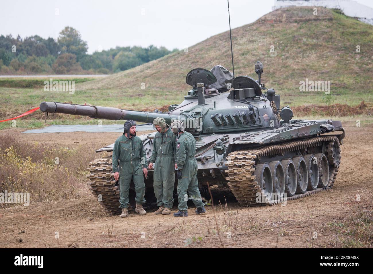 02.10.2018., Gasinci, Croatia - Due to the Day of National Forces in ...