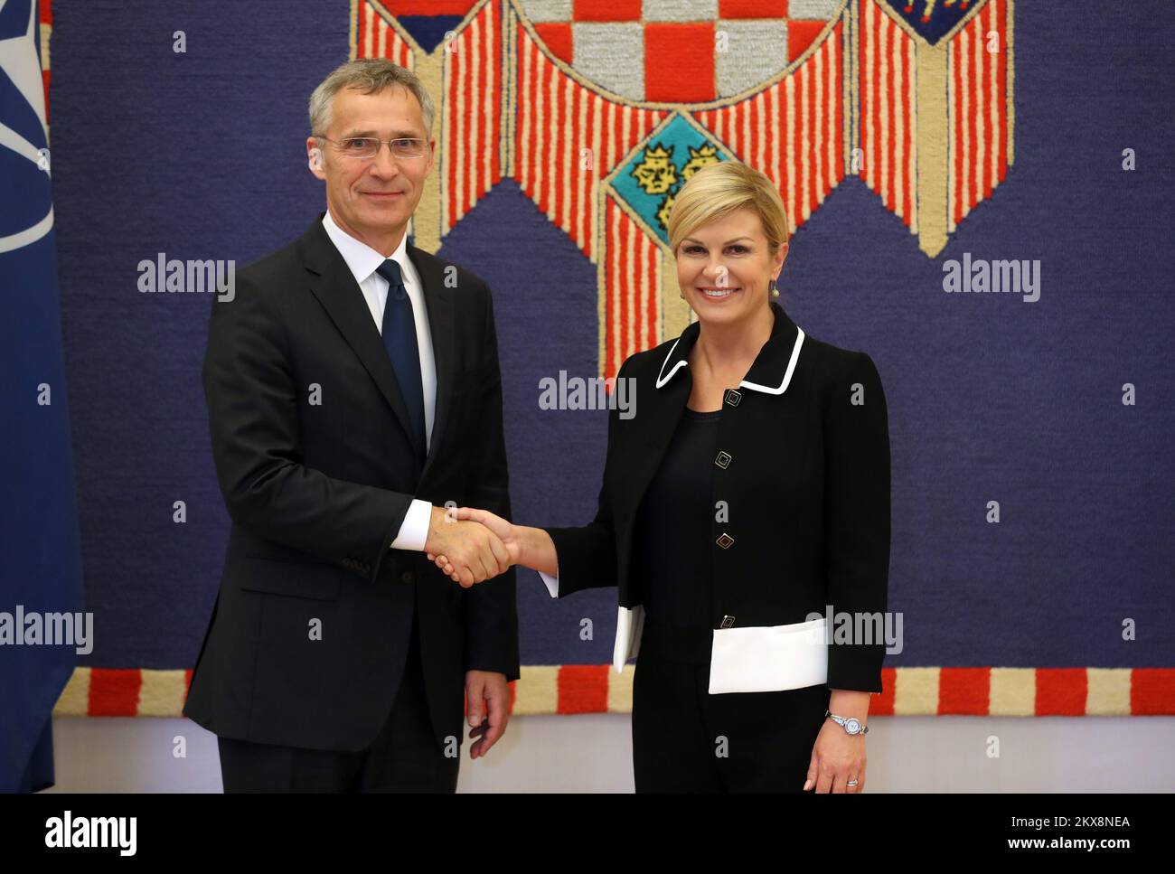 Kolinda grabar kitarovic nato hi-res stock photography and images - Alamy