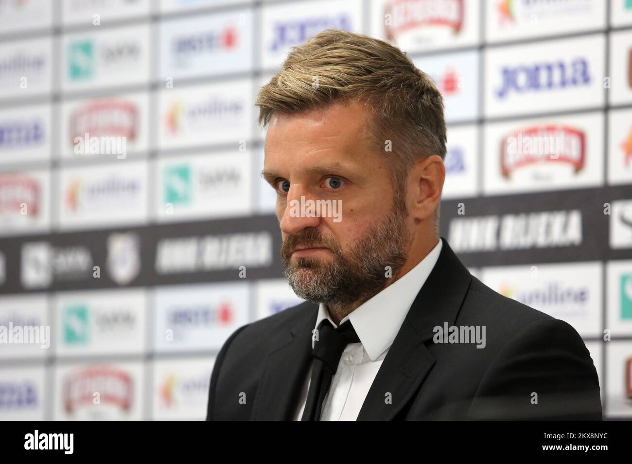 10.10.2018, Rijeka, Croatia - HNK Rijeka's new head coach Igor Biscan ...