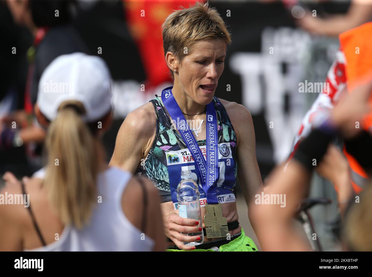 14. 10.2018., Zagreb , Croatia - 27th Zagreb Marathon .The Zagreb ...