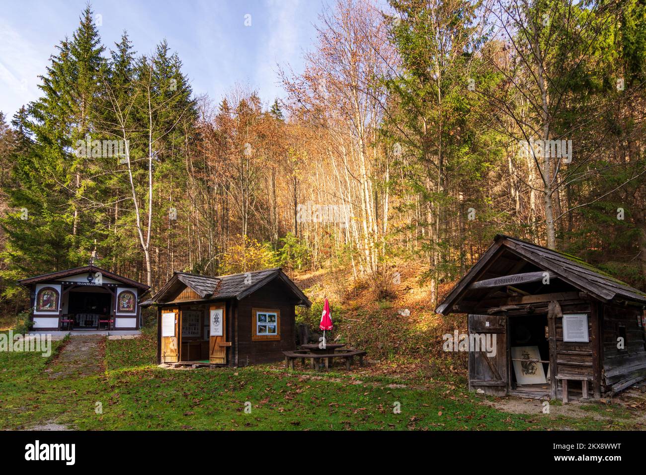 Kleinzell: Freilichtmuseum „Historische Volkskunde Kalte Kuchl“ (Open ...