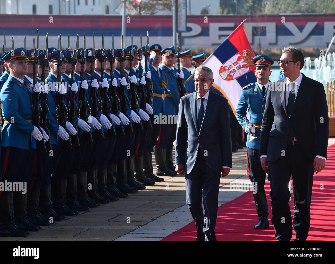 17.10.2018., Belgrade, Serbia -Austrian President Alexander Van der ...
