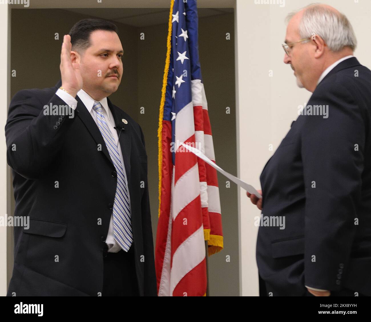 Communication with chicago officials hi-res stock photography and ...