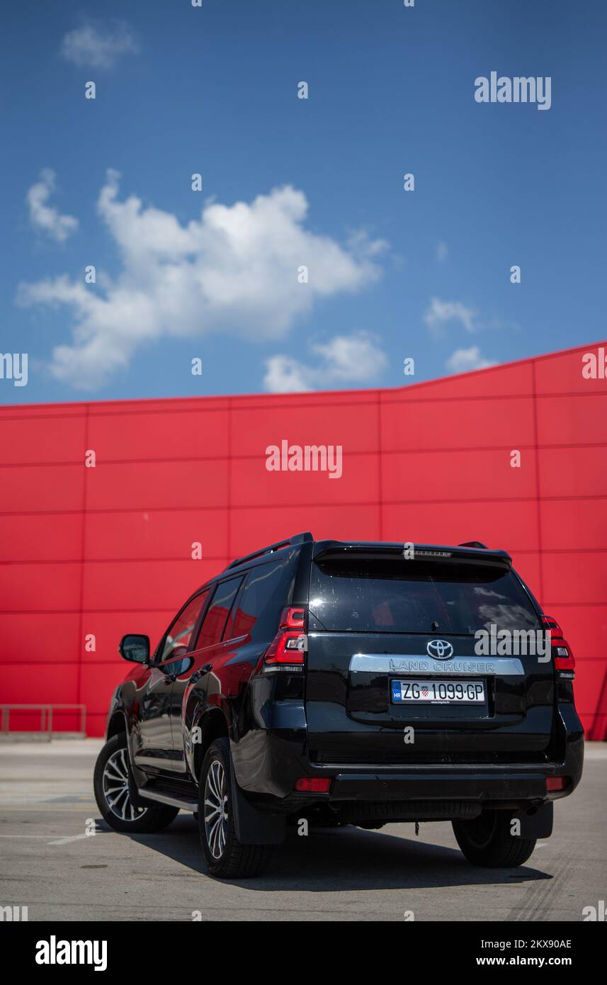01.08.2018., Zagreb, Croatia - Car Toyota Land Cruiser. Photo: Igor ...