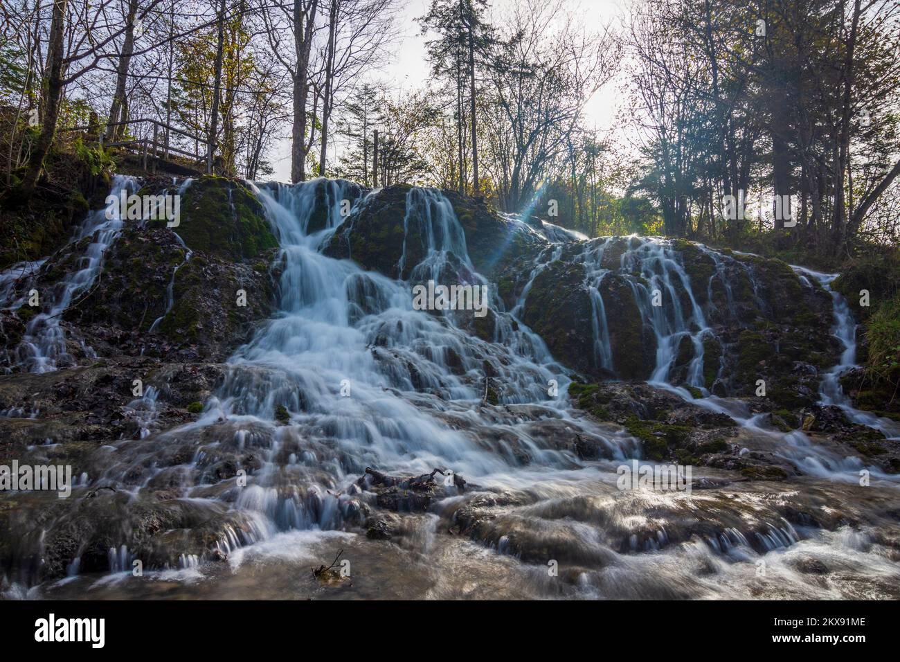 Hohenberg: waterfall Kleiner Wasserfall in Mostviertel ...
