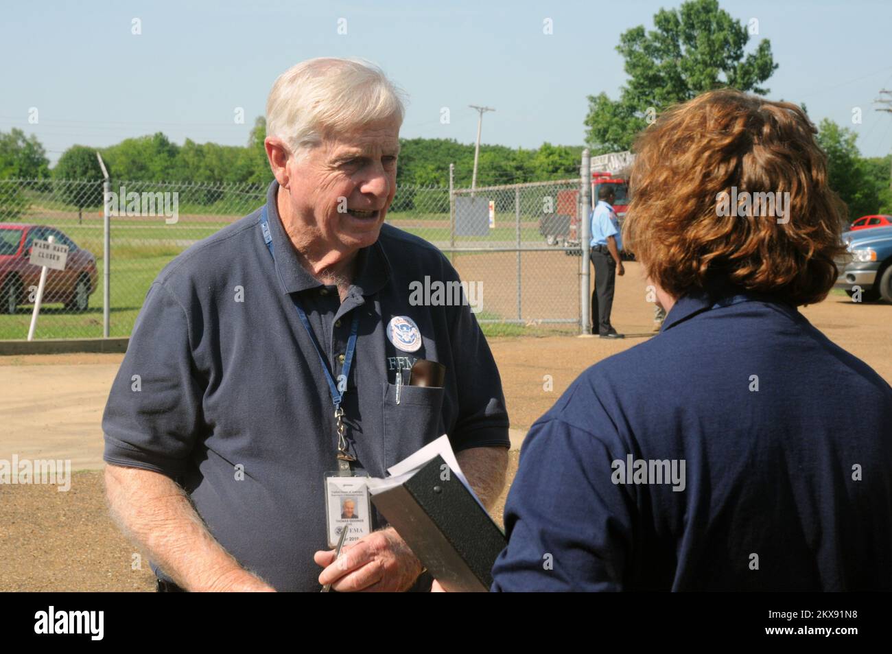 FEMA Disaster Center Manager and FEMA Public Information Officer ...